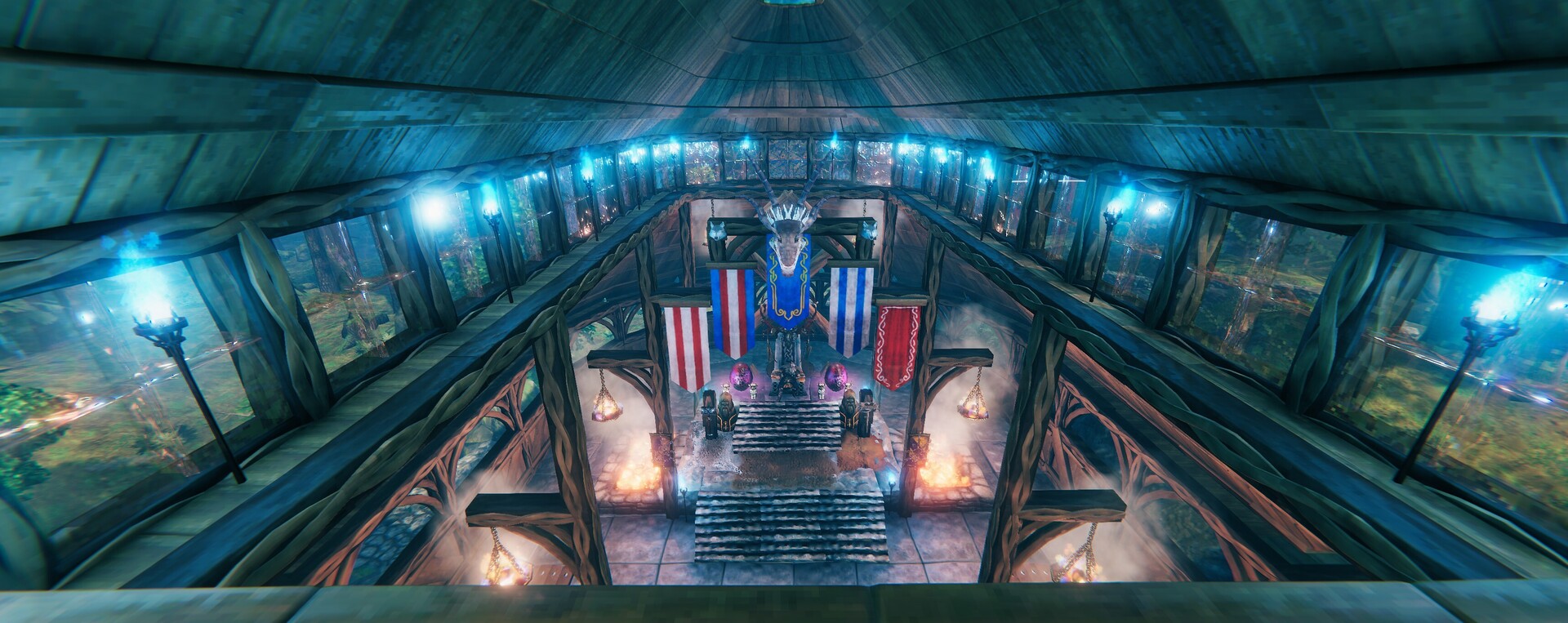 Odins Temple Valheim Build