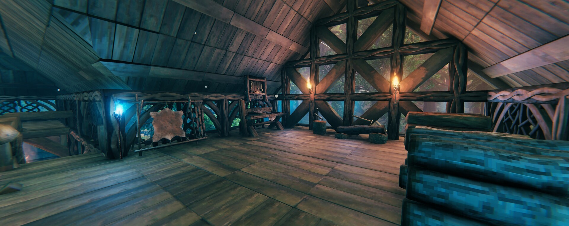 Odins Temple Valheim Build