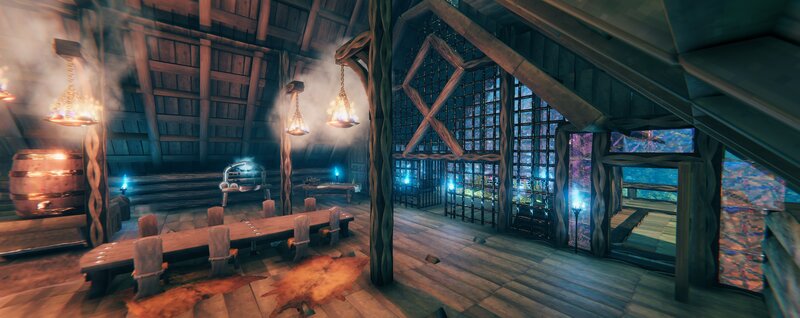 Odins Temple Valheim Build