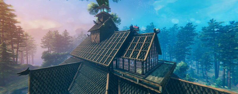 Odins Temple Valheim Build