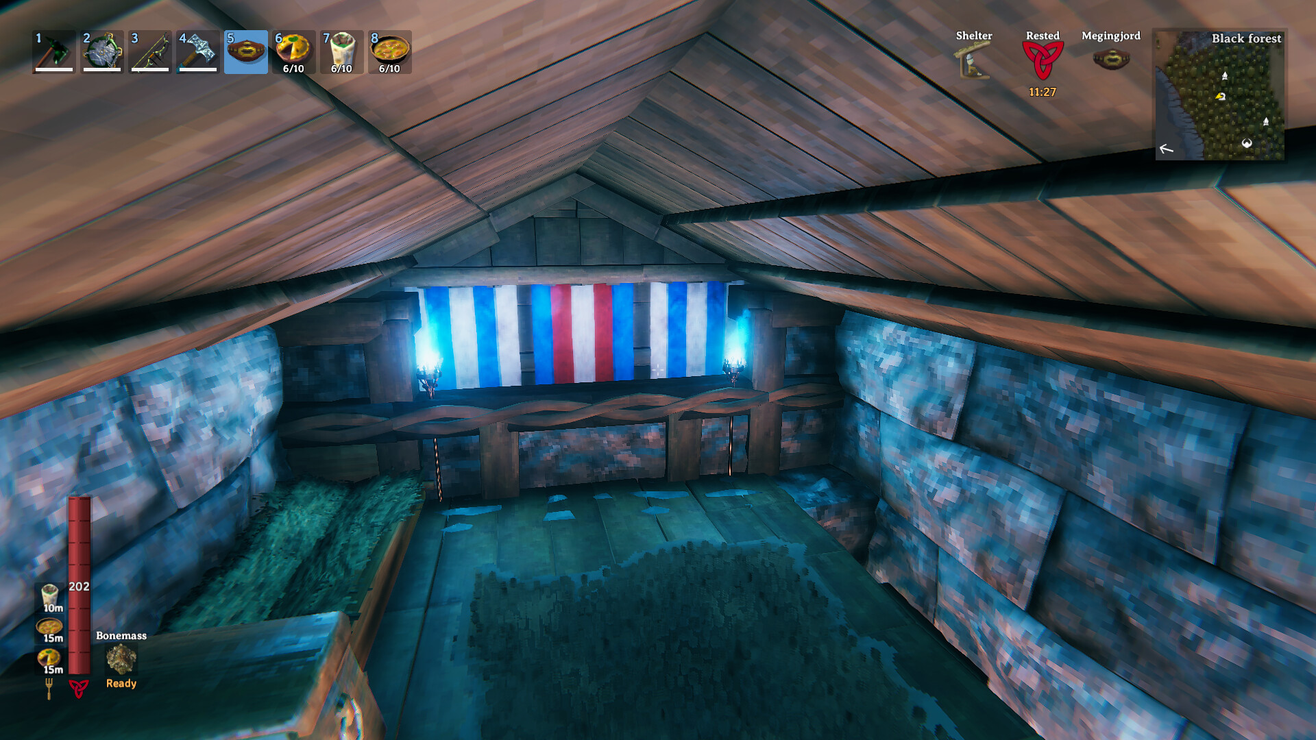 Temple in the Woods Valheim Build