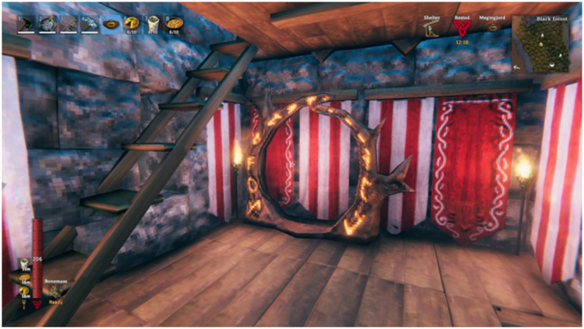 Temple in the Woods Valheim Build