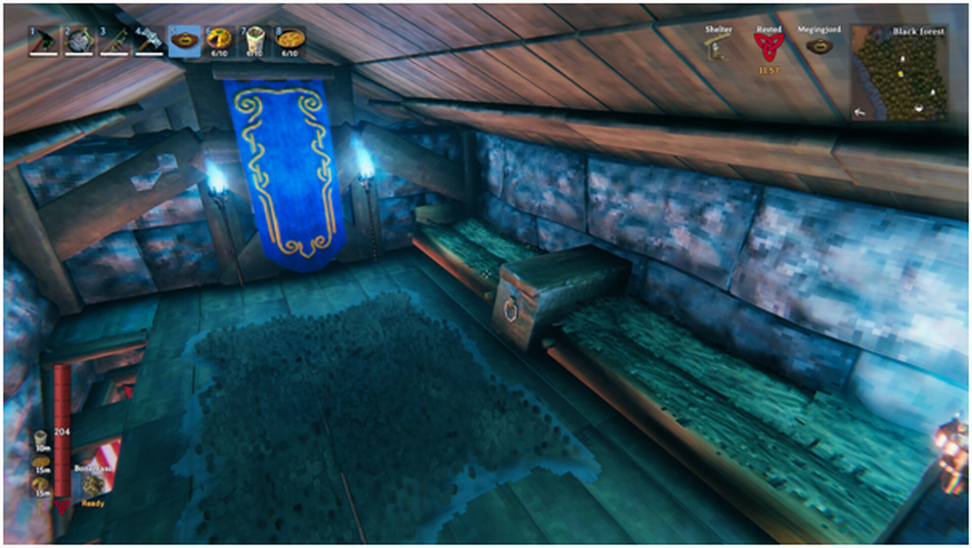 Temple in the Woods Valheim Build