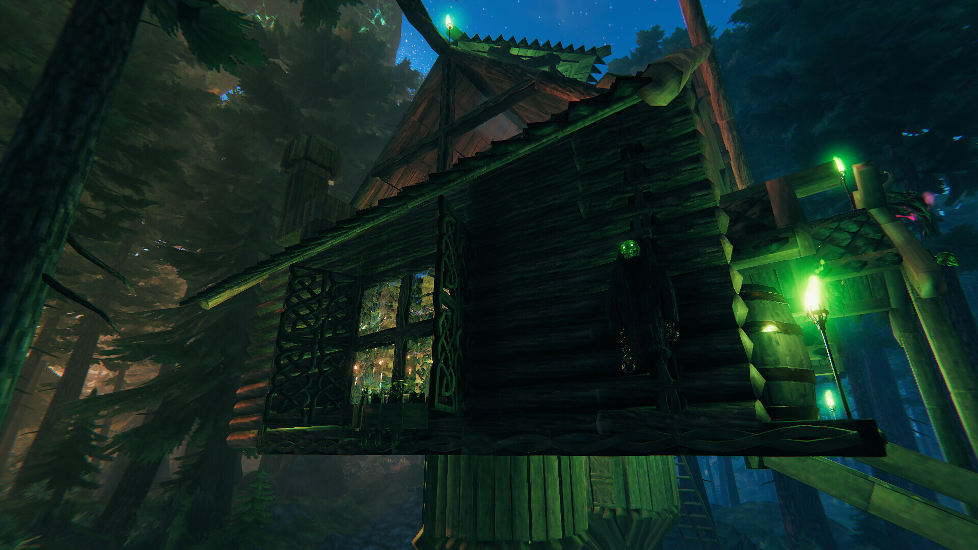 Baba Yaga's House Valheim Build