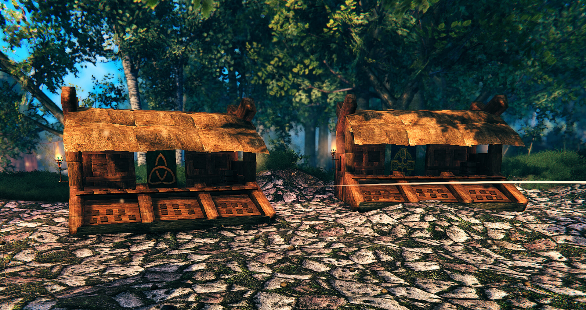 Market Stall Valheim Build