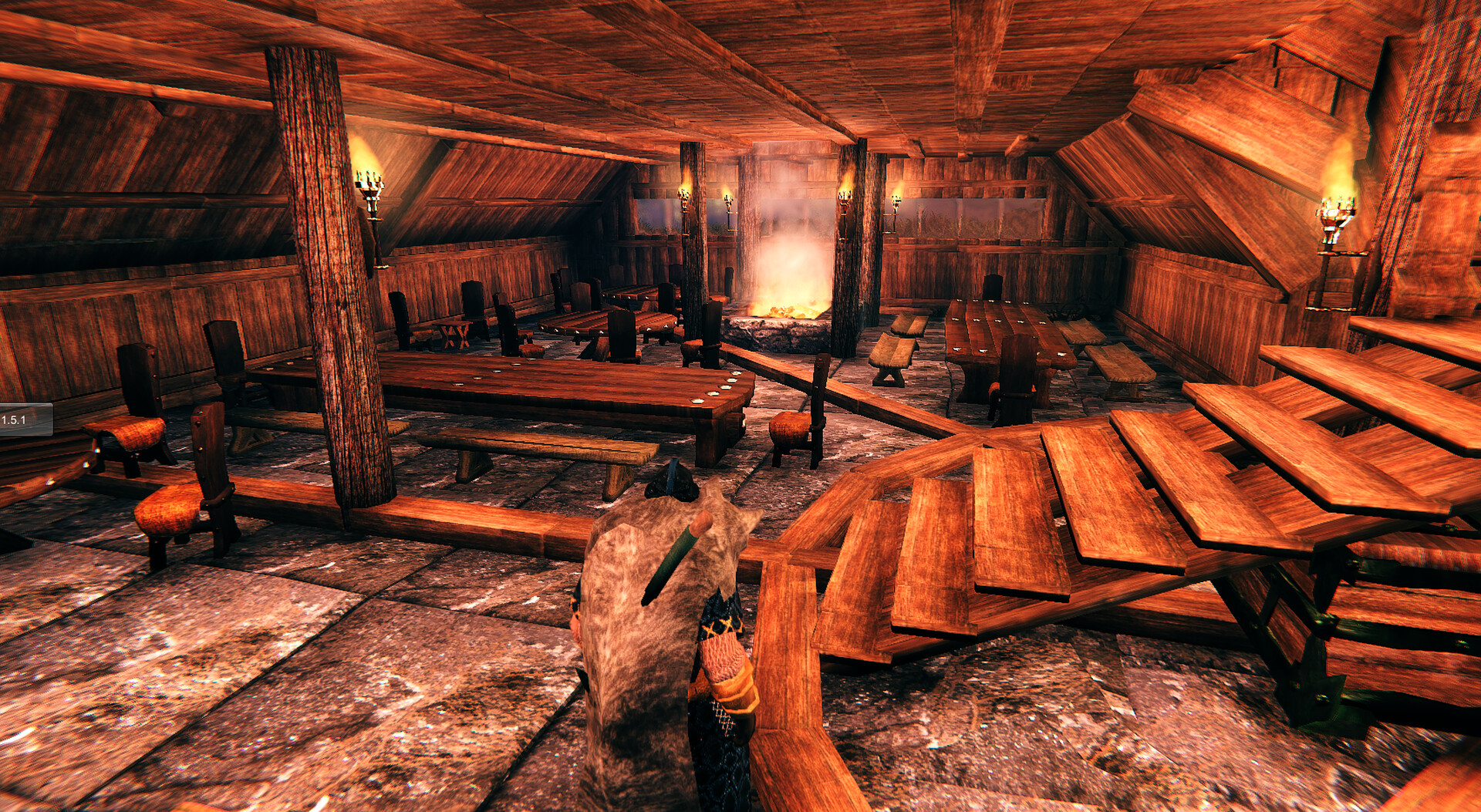 Inn with guest rooms Valheim Build