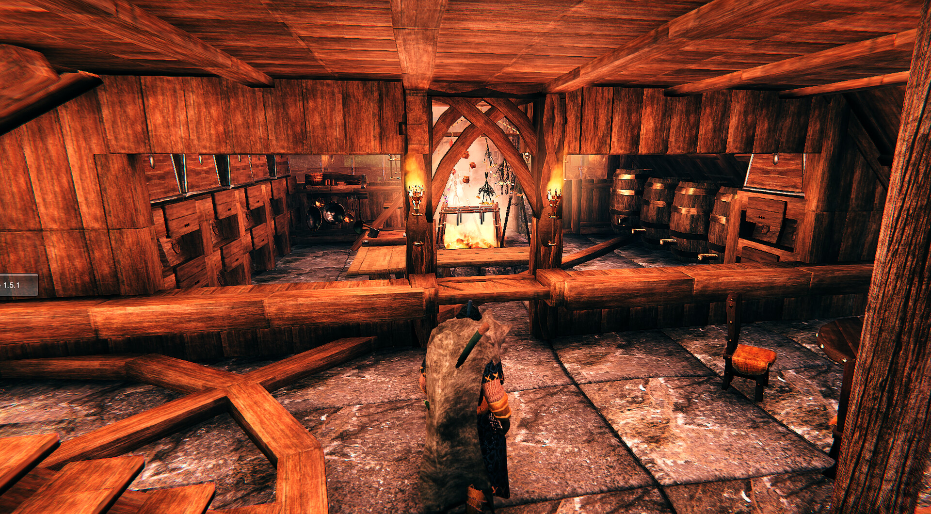 Inn with guest rooms Valheim Build