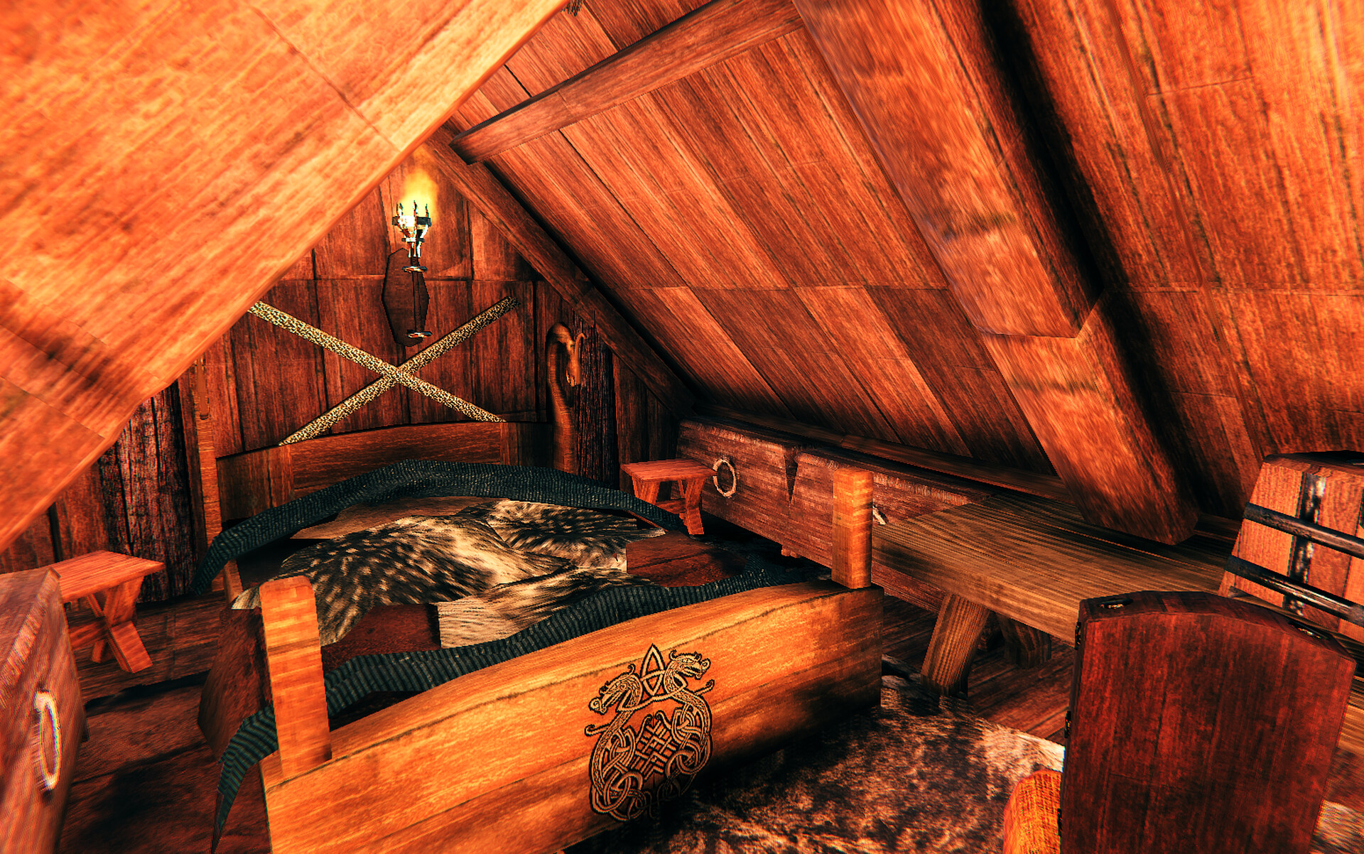 Inn with guest rooms Valheim Build