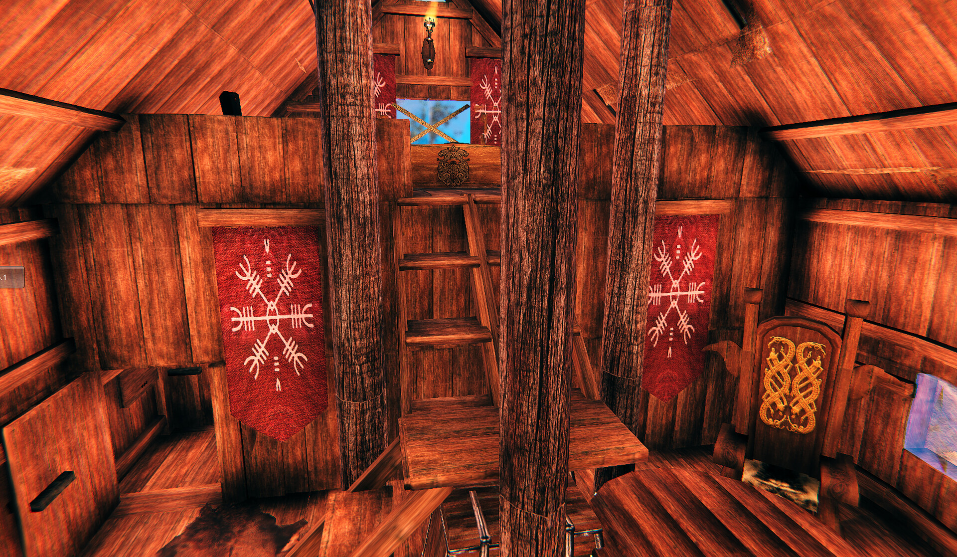 Inn with guest rooms Valheim Build