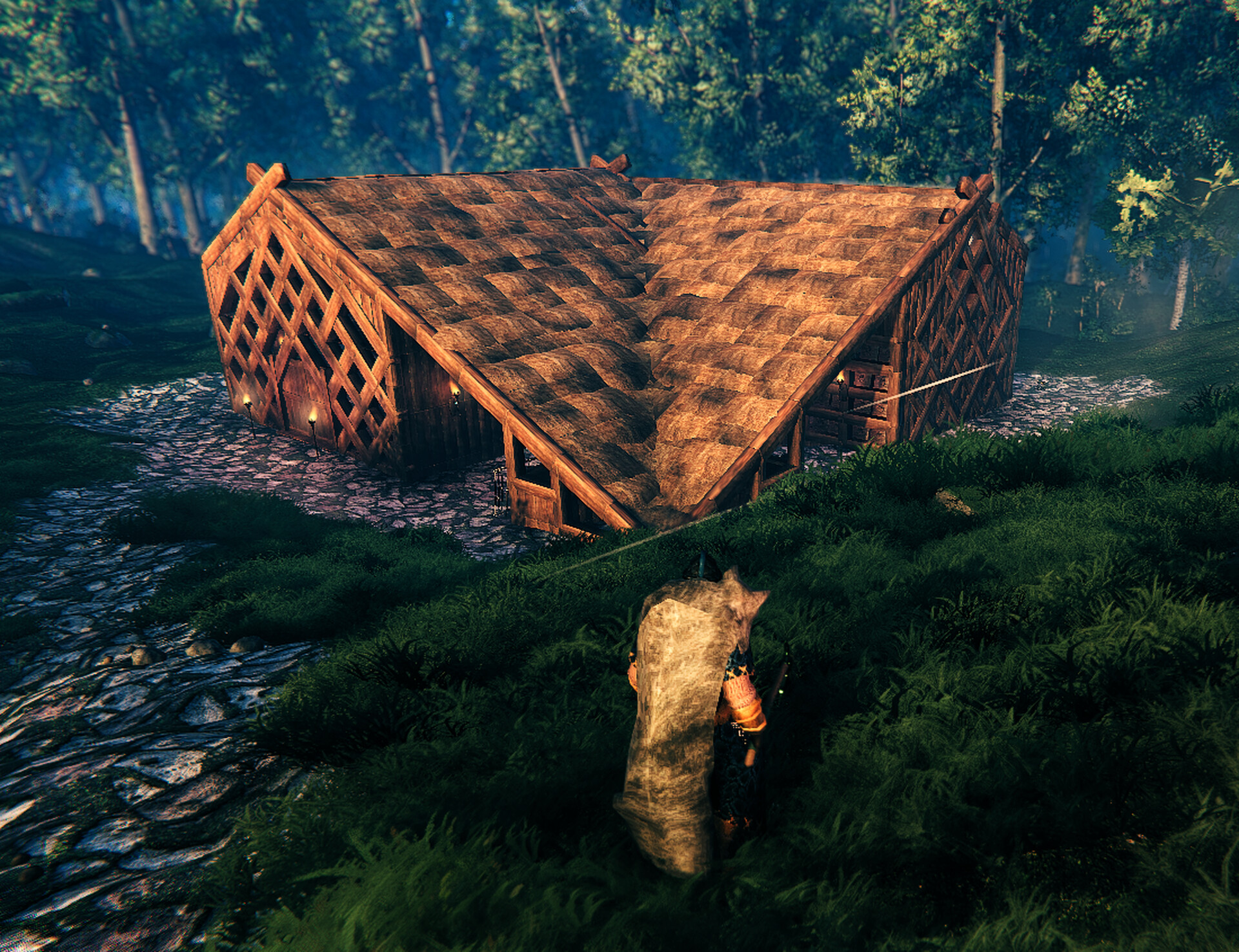 Starter community home 2 Valheim Build