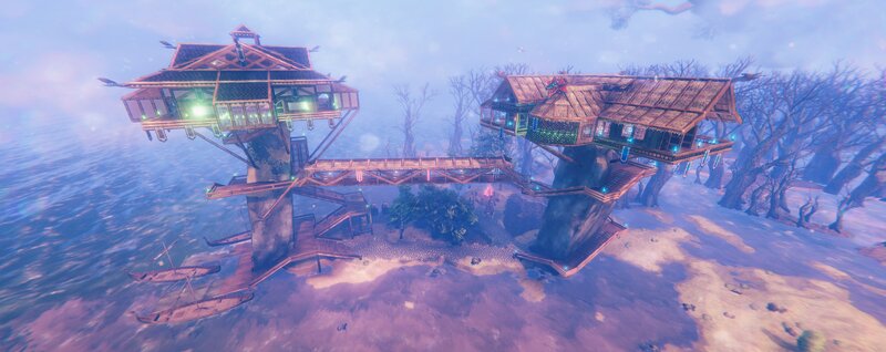 Two Pillars Valheim Build