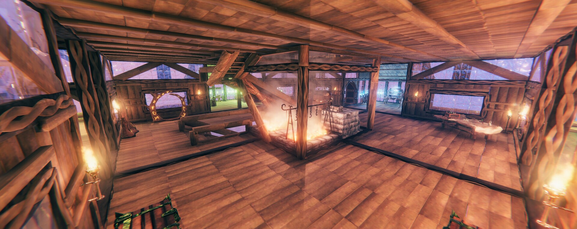 Two Pillars Valheim Build