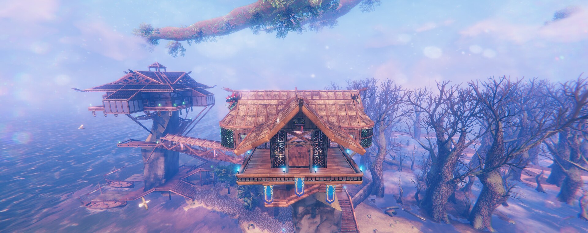 Two Pillars Valheim Build
