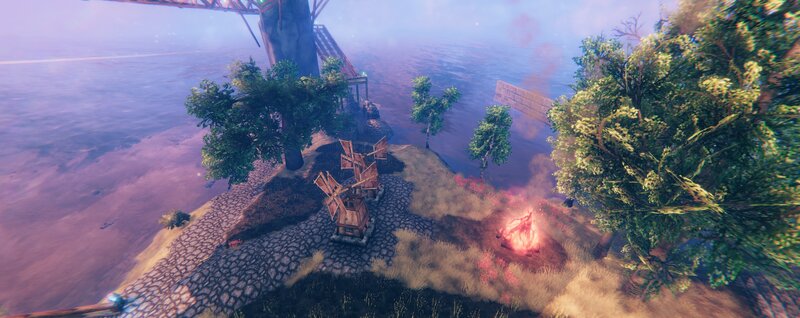 Two Pillars Valheim Build