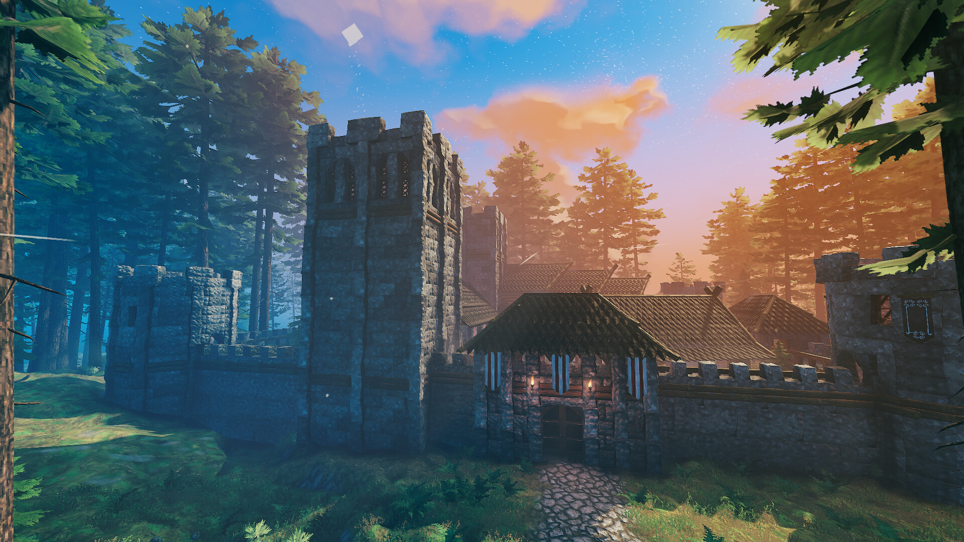 Hunting Lodge Valheim Build