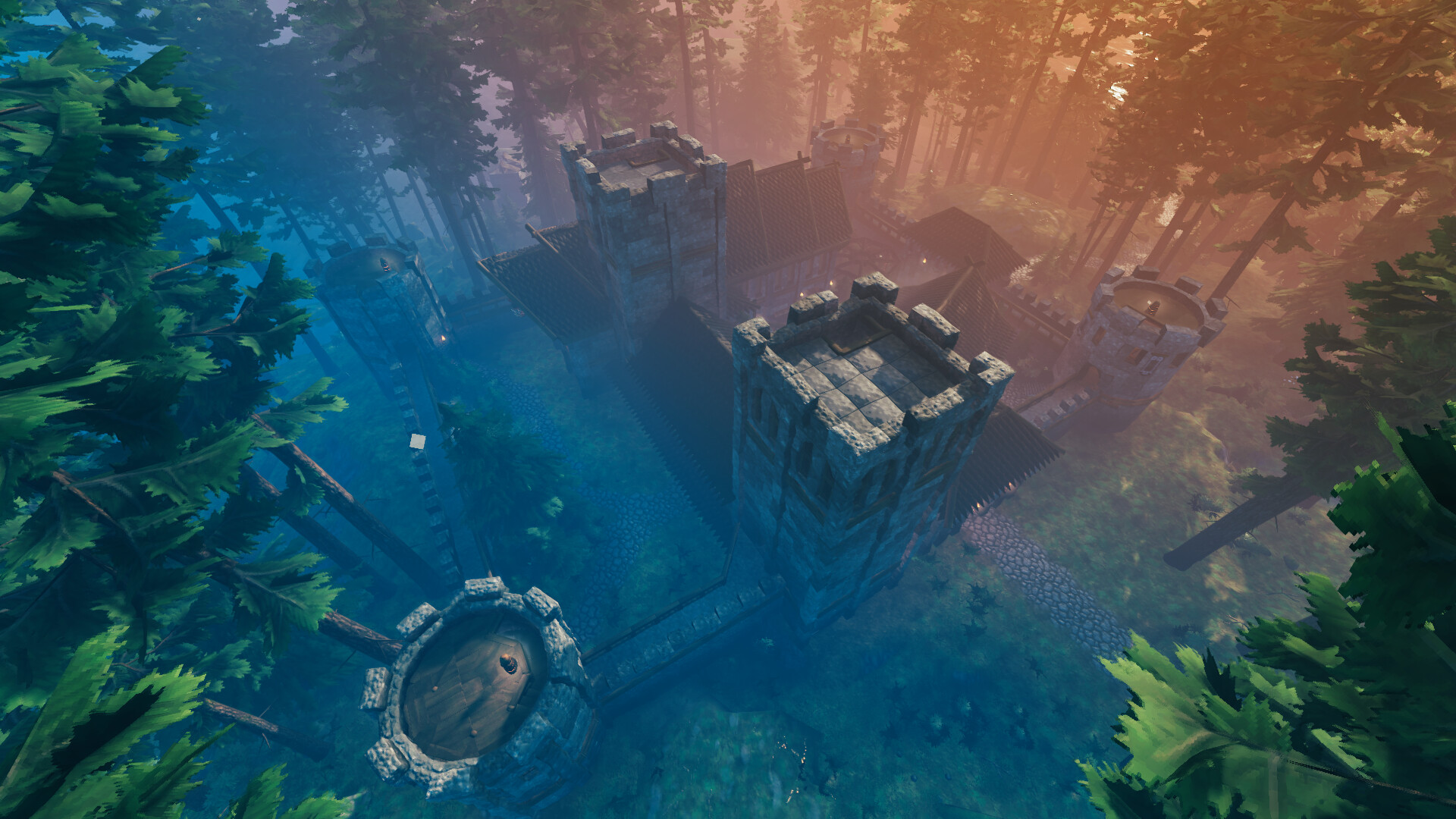 Hunting Lodge Valheim Build