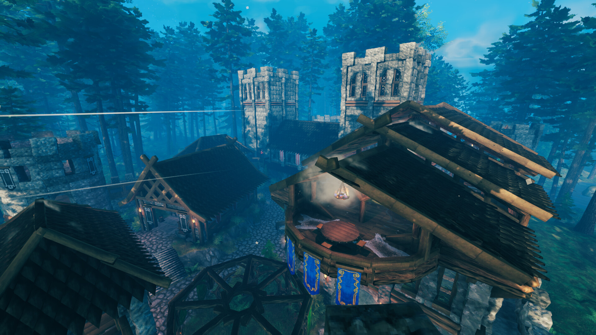 Hunting Lodge Valheim Build