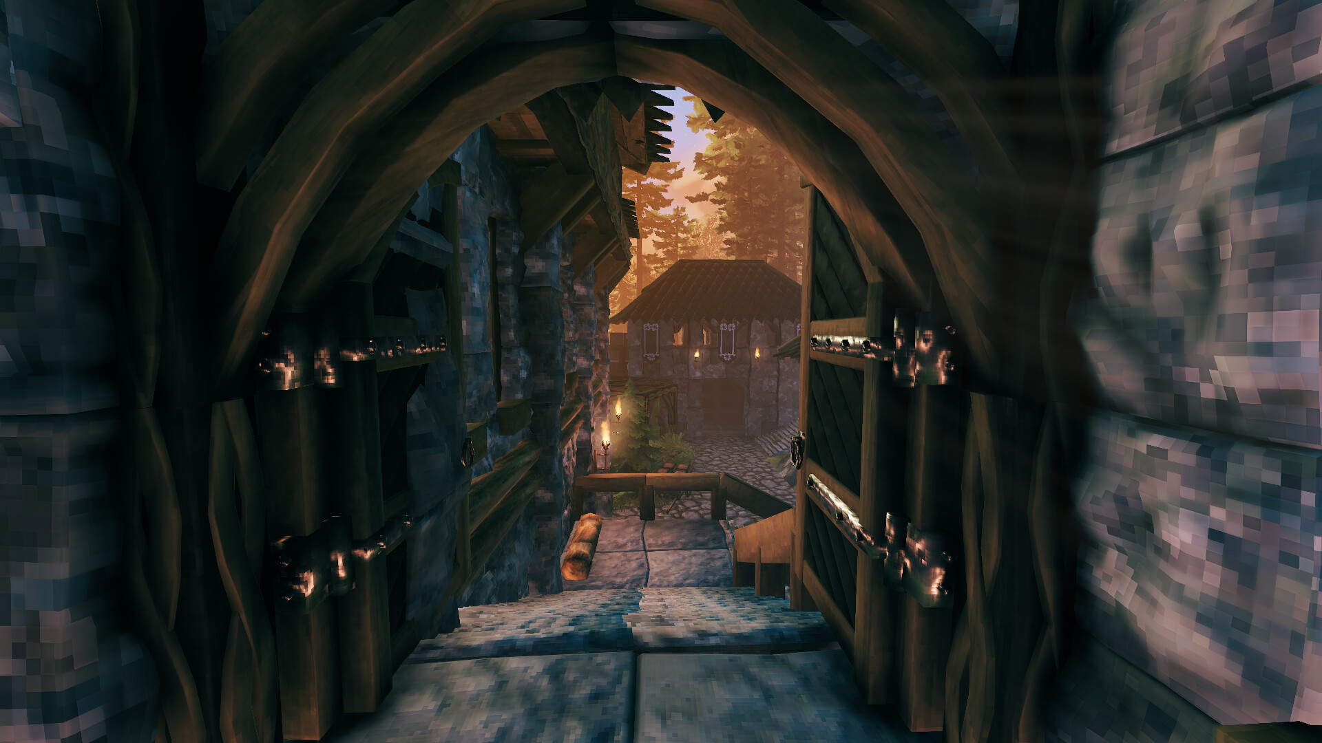 Hunting Lodge Valheim Build