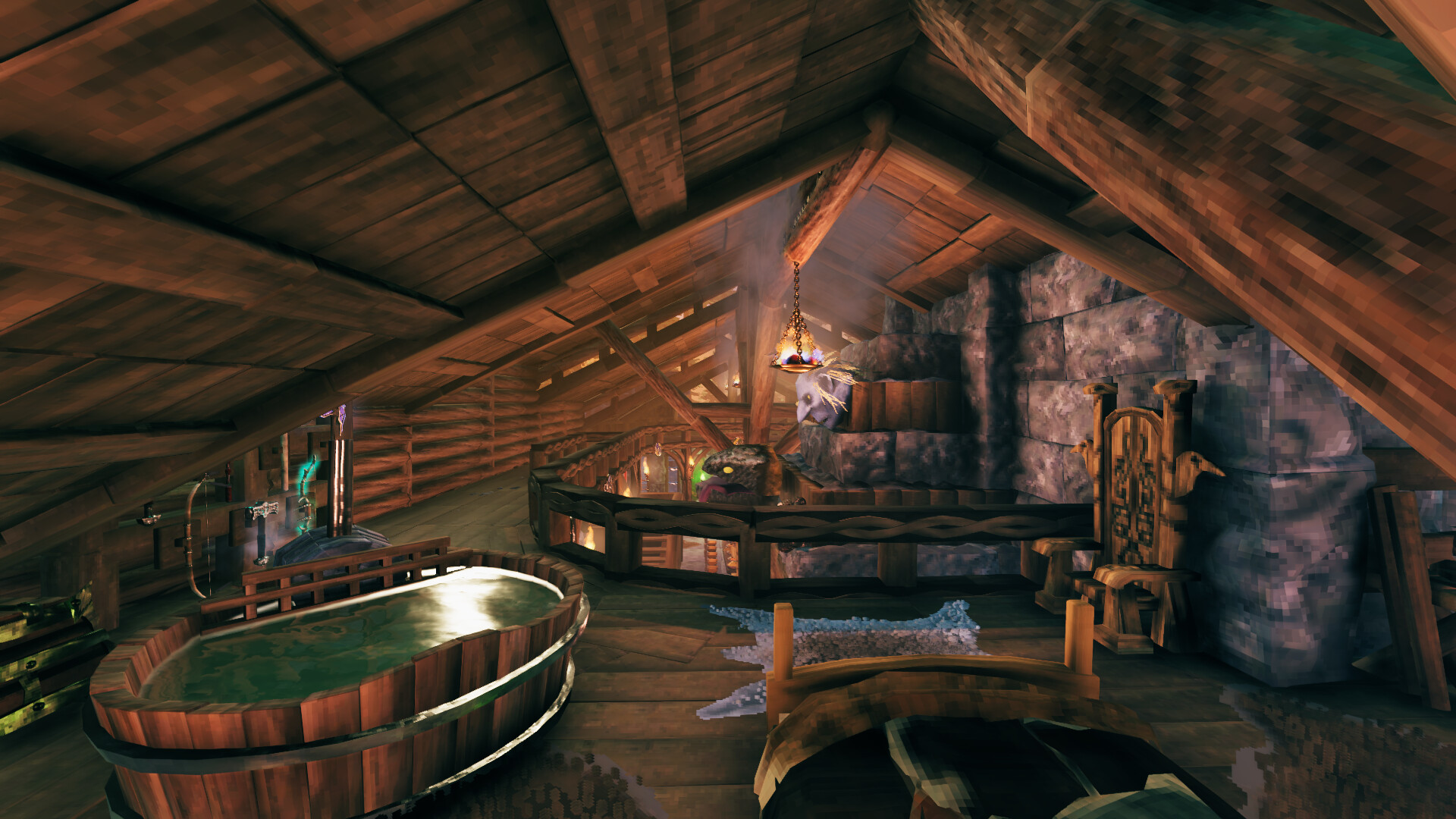 Hunting Lodge Valheim Build