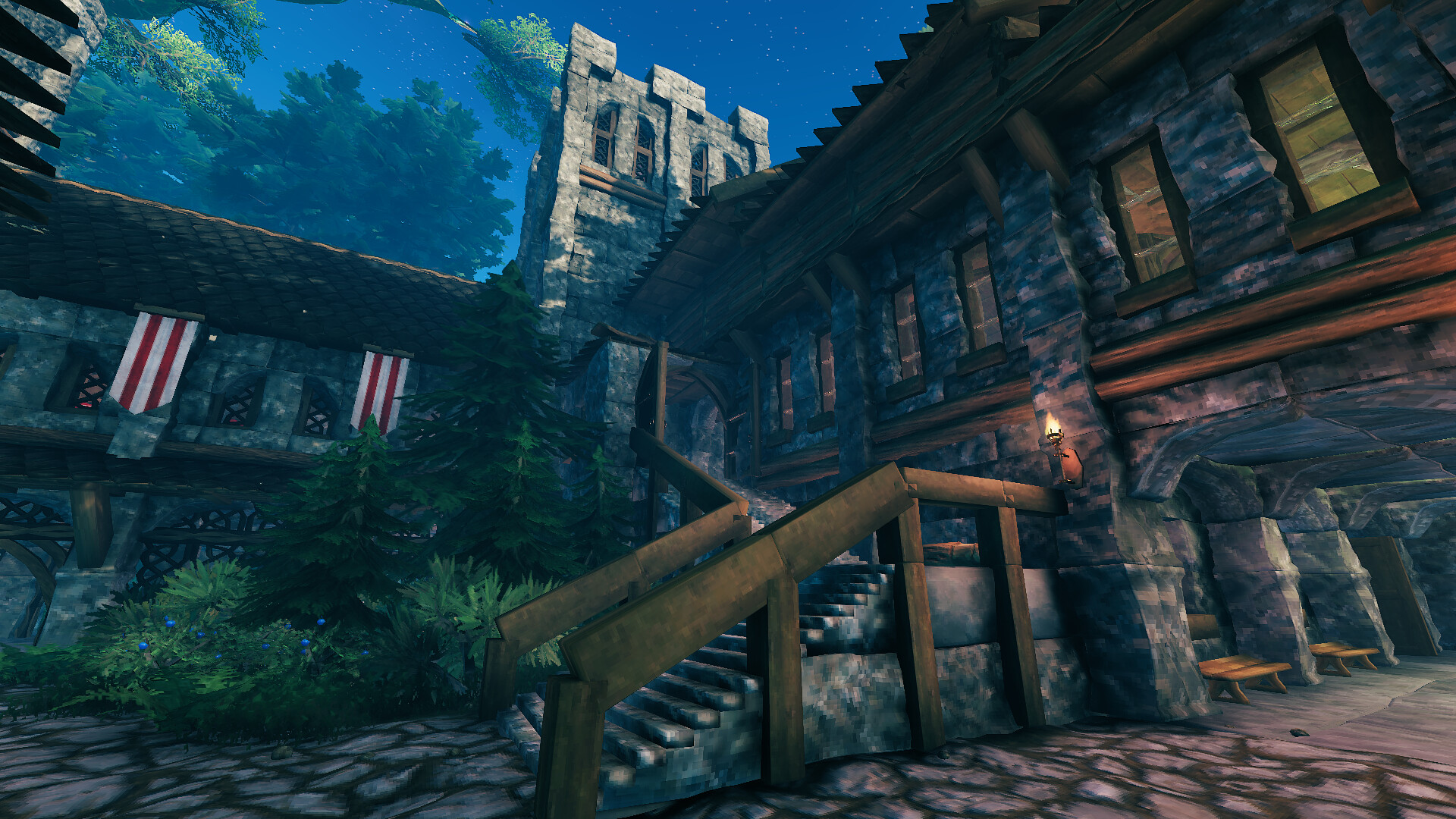 Hunting Lodge Valheim Build