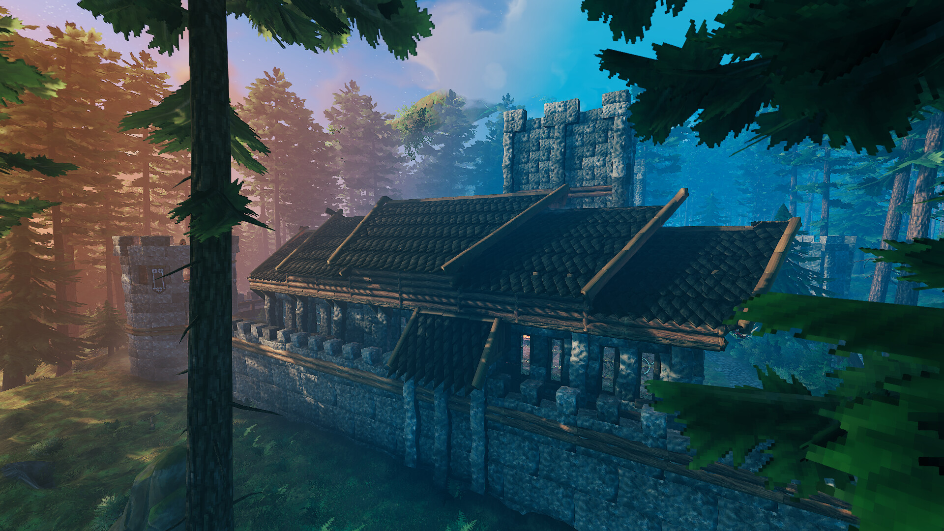 Hunting Lodge Valheim Build