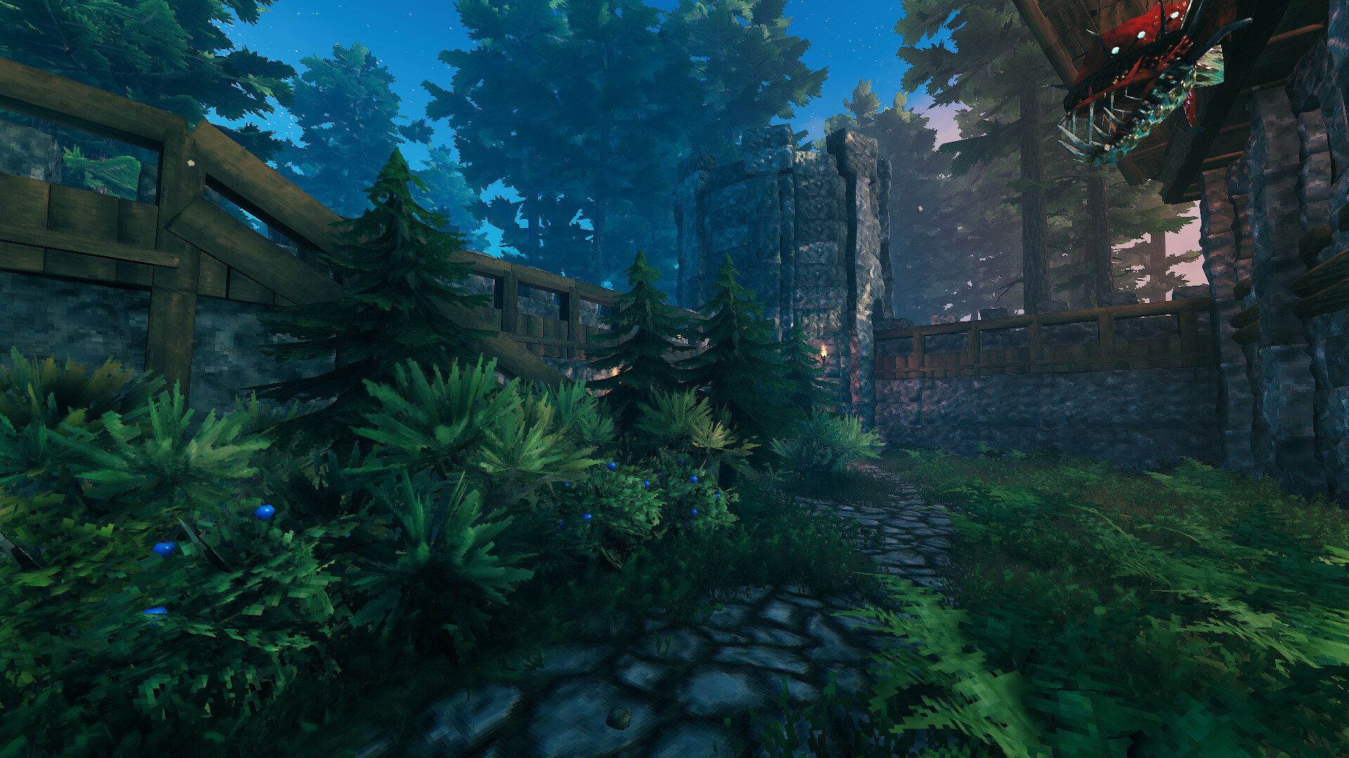 Hunting Lodge Valheim Build