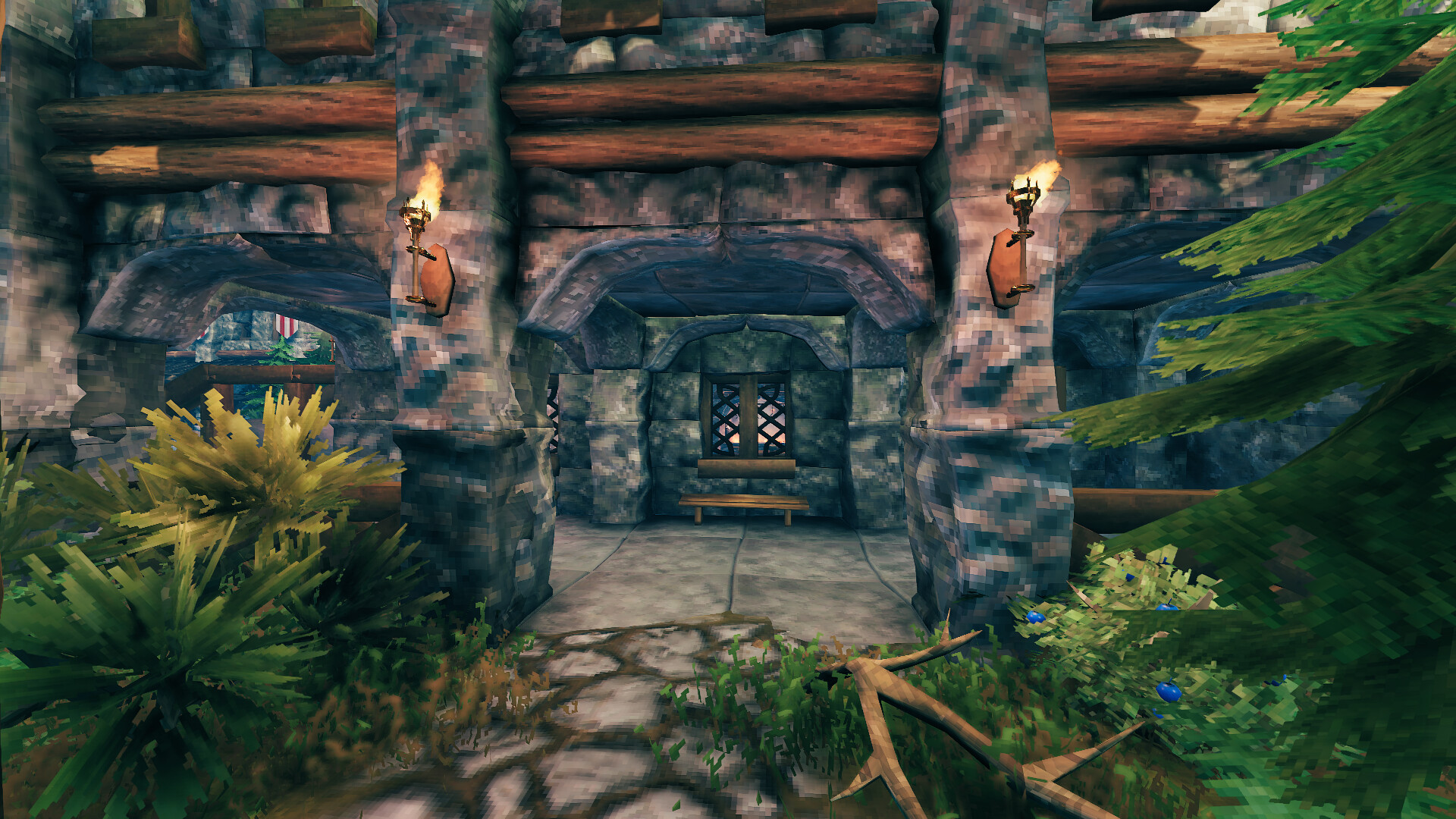 Hunting Lodge Valheim Build