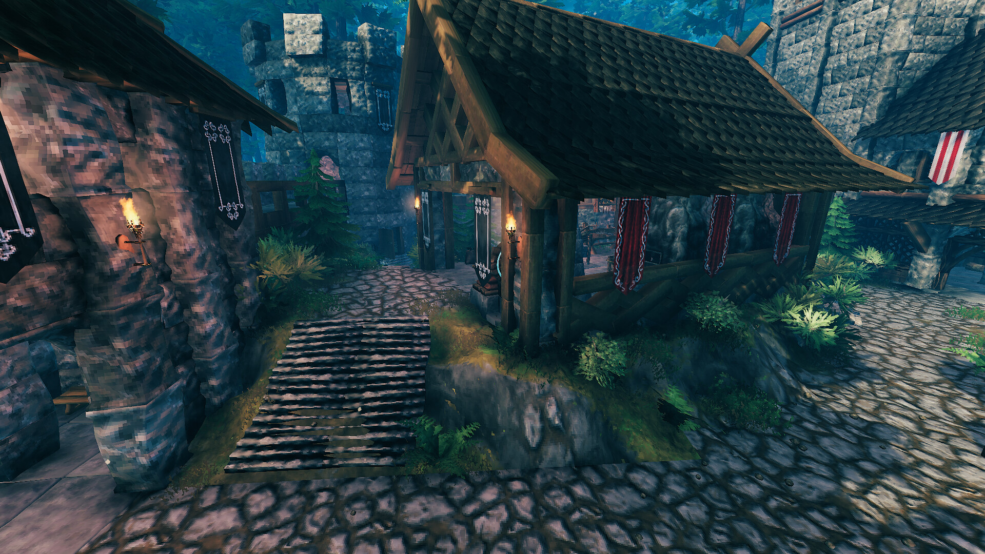 Hunting Lodge Valheim Build