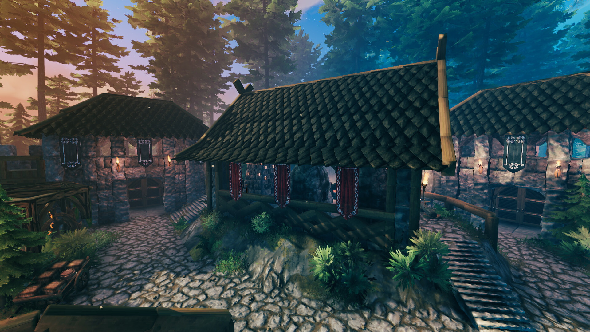 Hunting Lodge Valheim Build