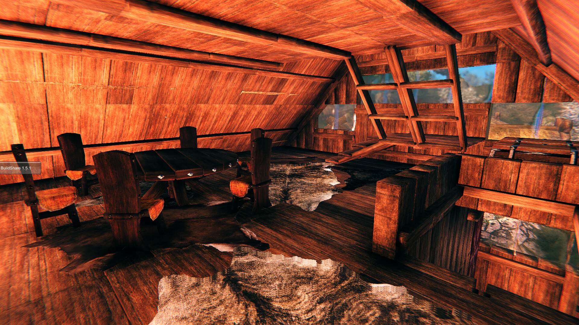 Bakery with small store and living area Valheim Build