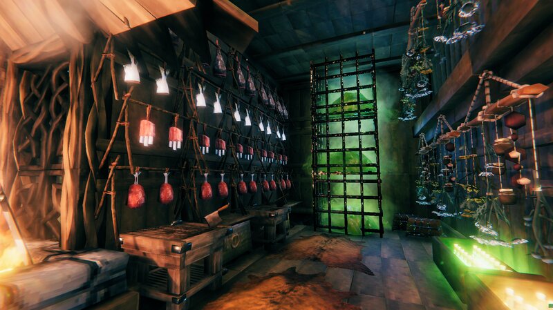 Haunted Victorian mansion, and mysterious clock Valheim Build