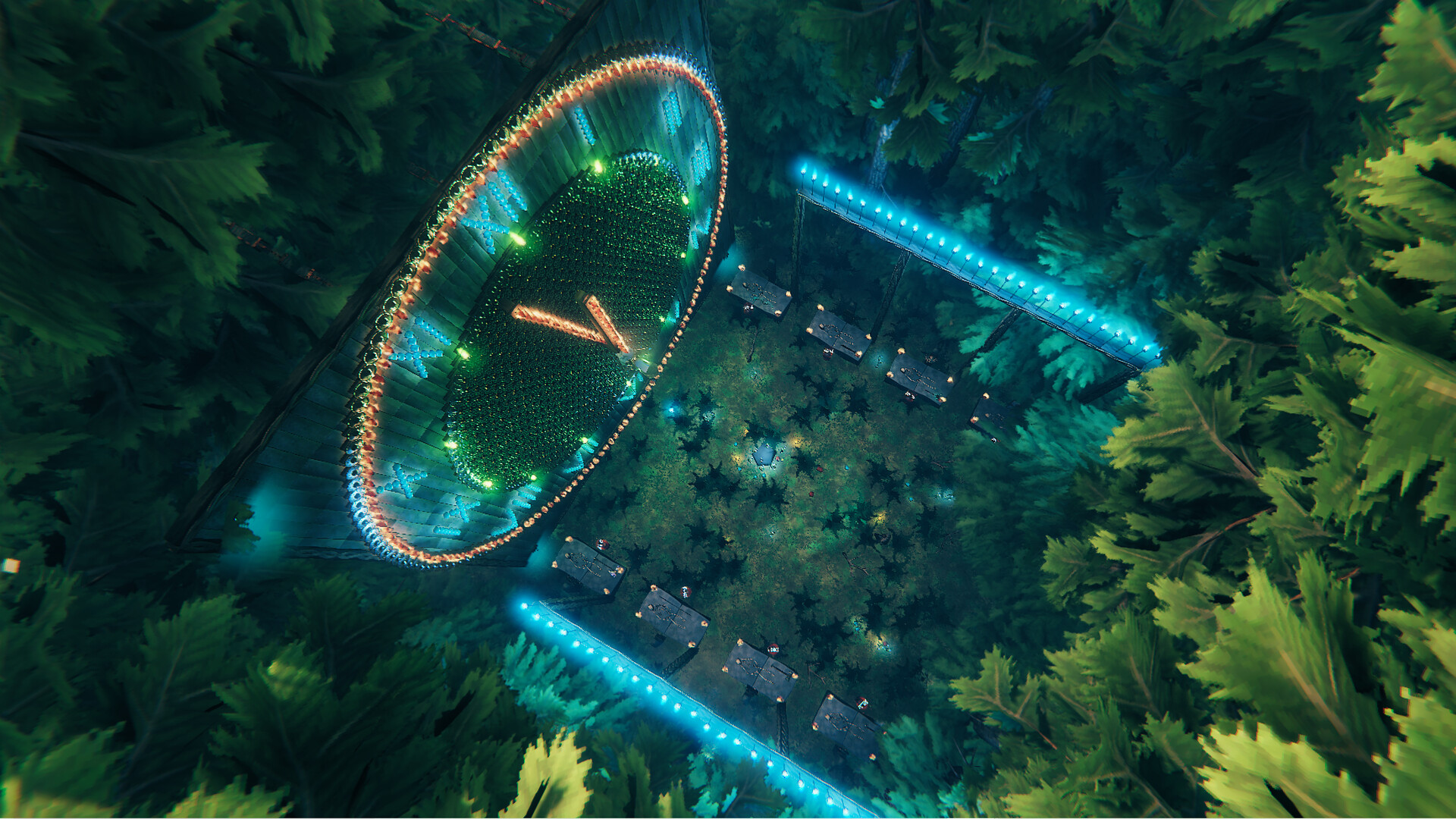 Haunted Victorian mansion, and mysterious clock Valheim Build