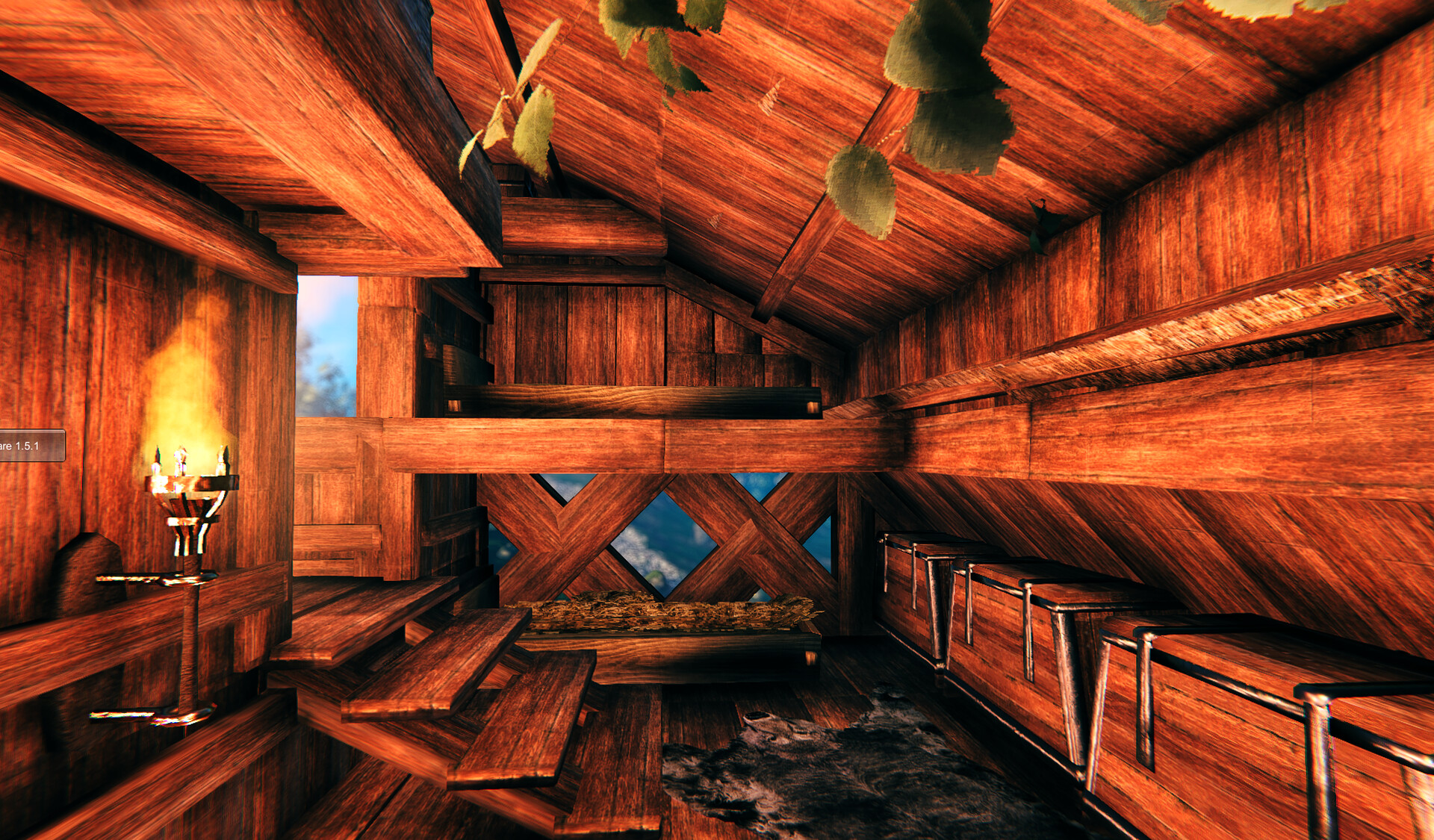 Several Longhouses Valheim Build