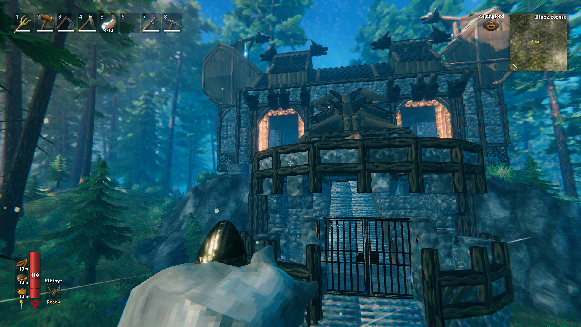 Halloween House Valheim Build