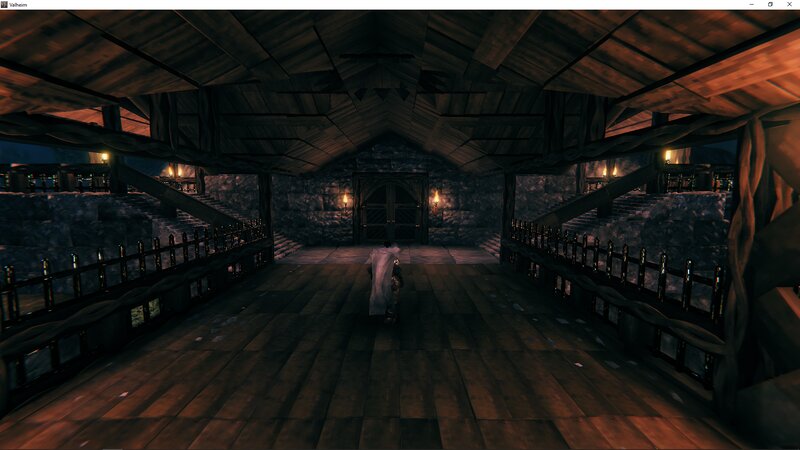 The beginnings of a City in the Meadows. ( Build in progress) Valheim Build