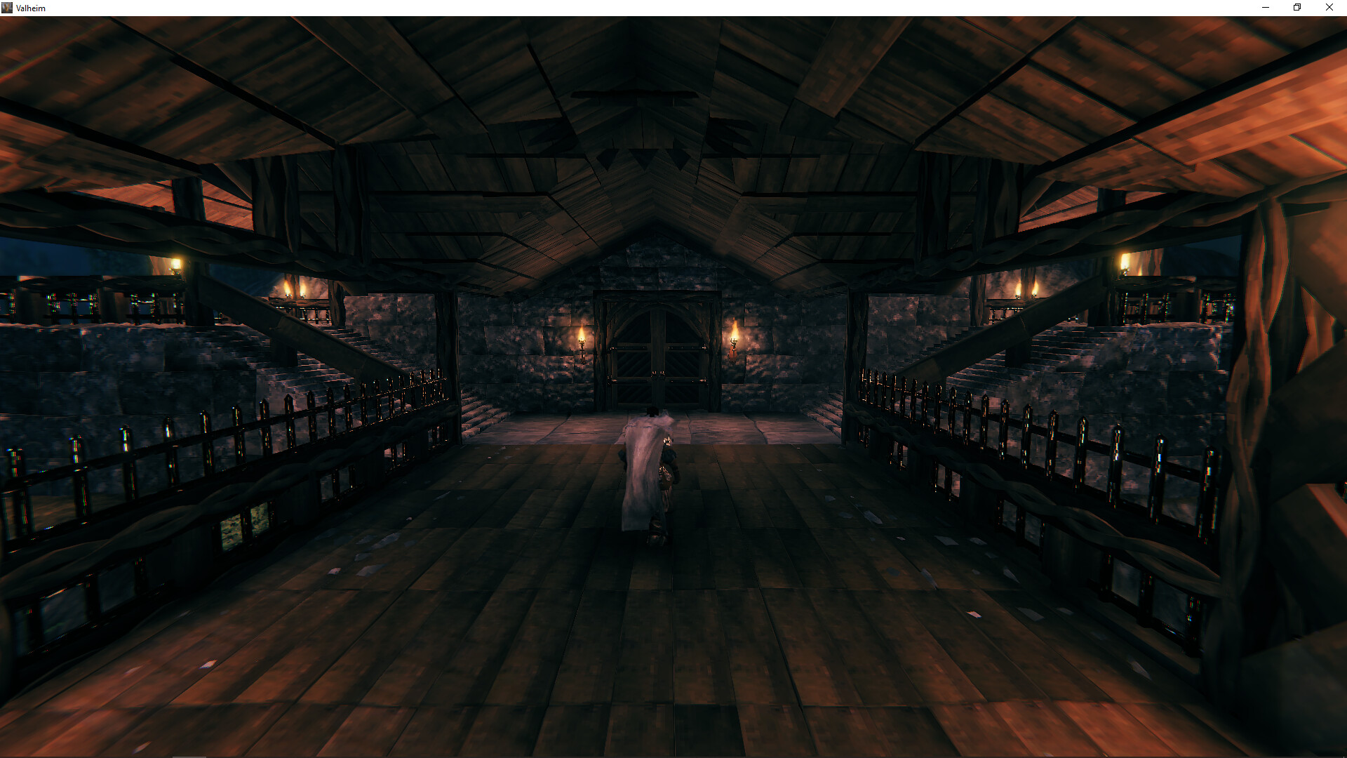 The beginnings of a City in the Meadows. ( Build in progress) Valheim Build