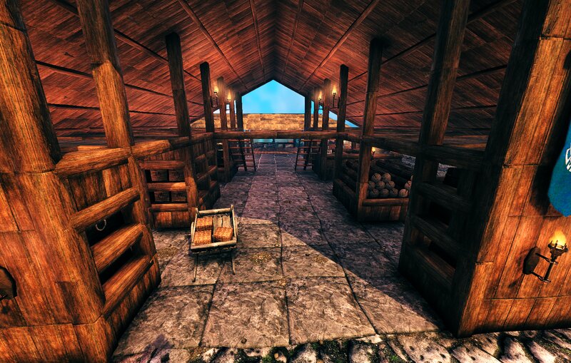 Warehouse Valheim Build