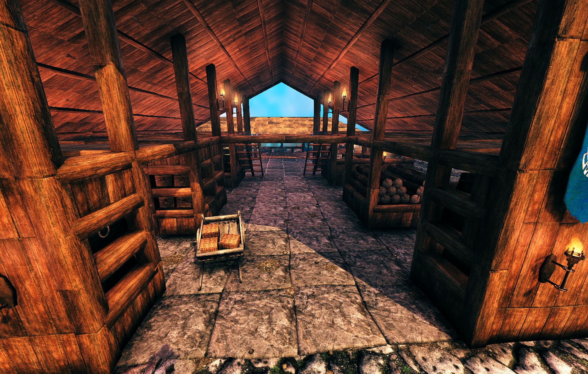 Warehouse Valheim Build