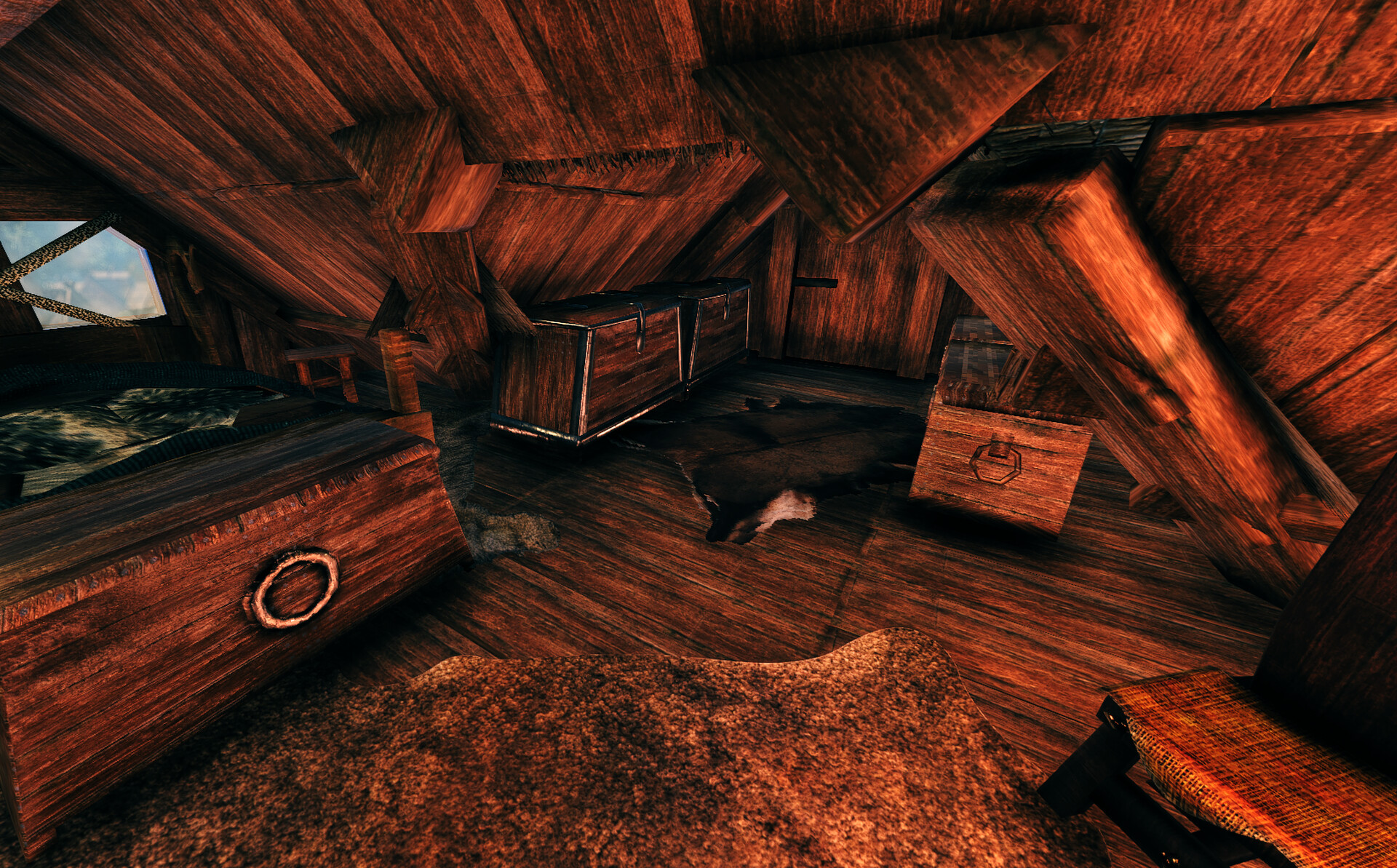 Blacksmith with store and living area Valheim Build