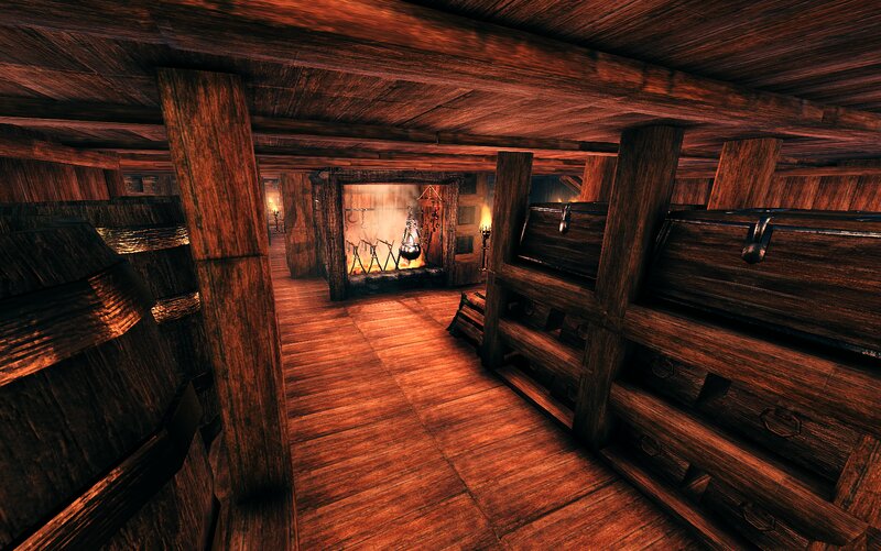 Fully equipped warehouse/workshop Valheim Build