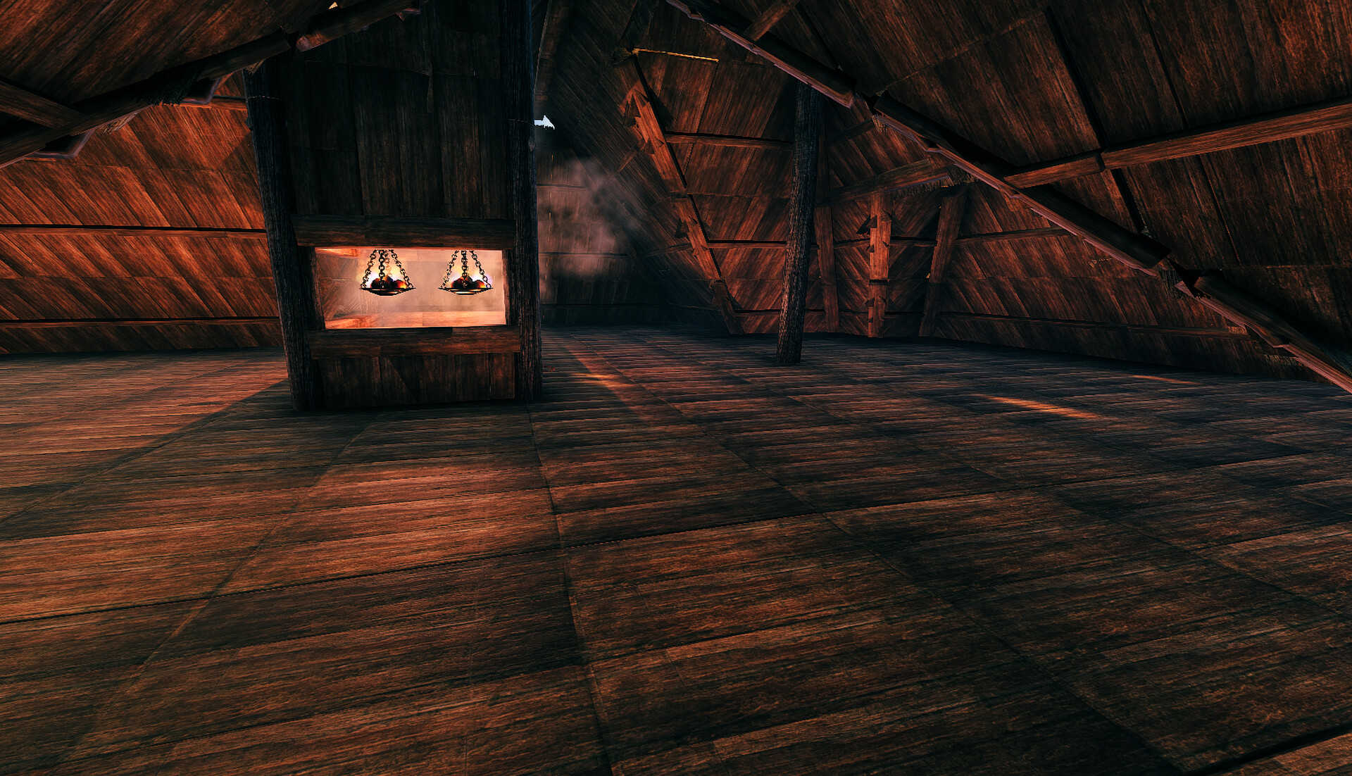 Fully equipped warehouse/workshop Valheim Build