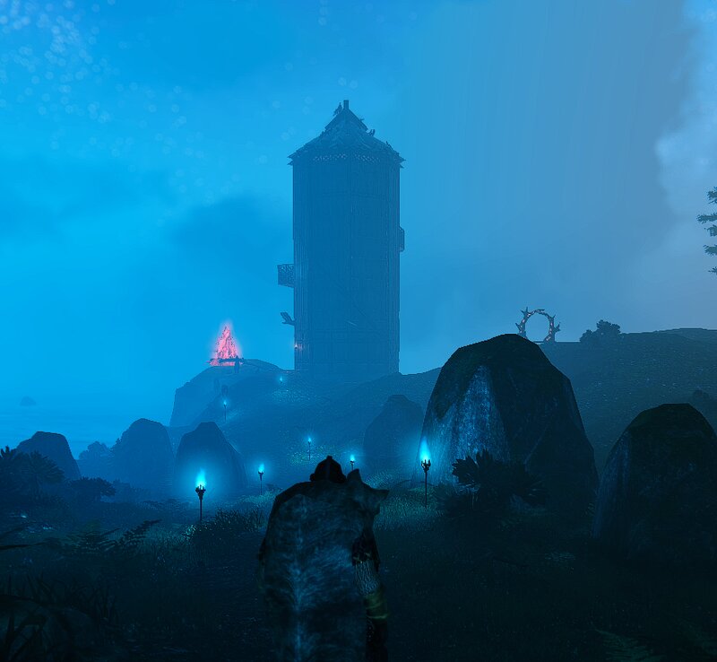 Some tower Valheim Build