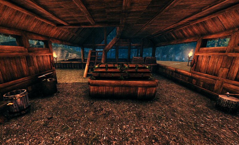 Large farm Valheim Build