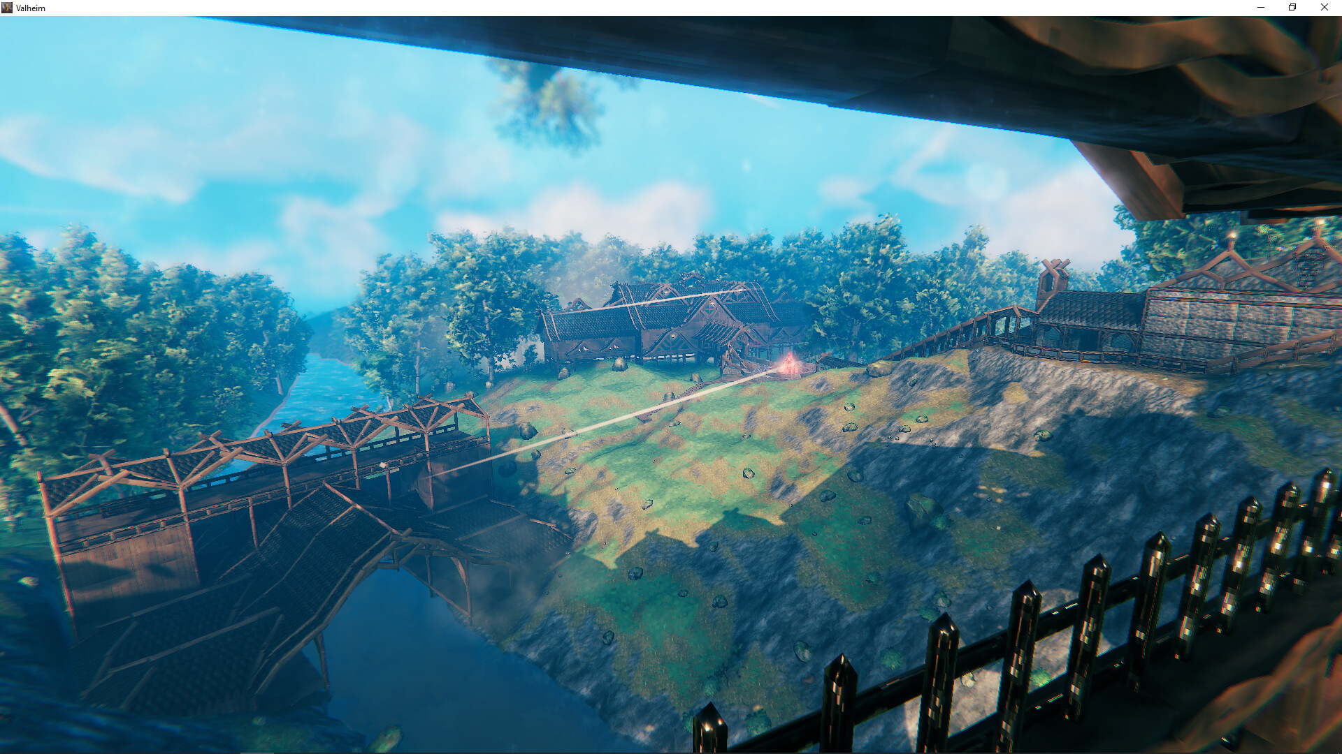 A City In The Meadows: Update #1 Valheim Build