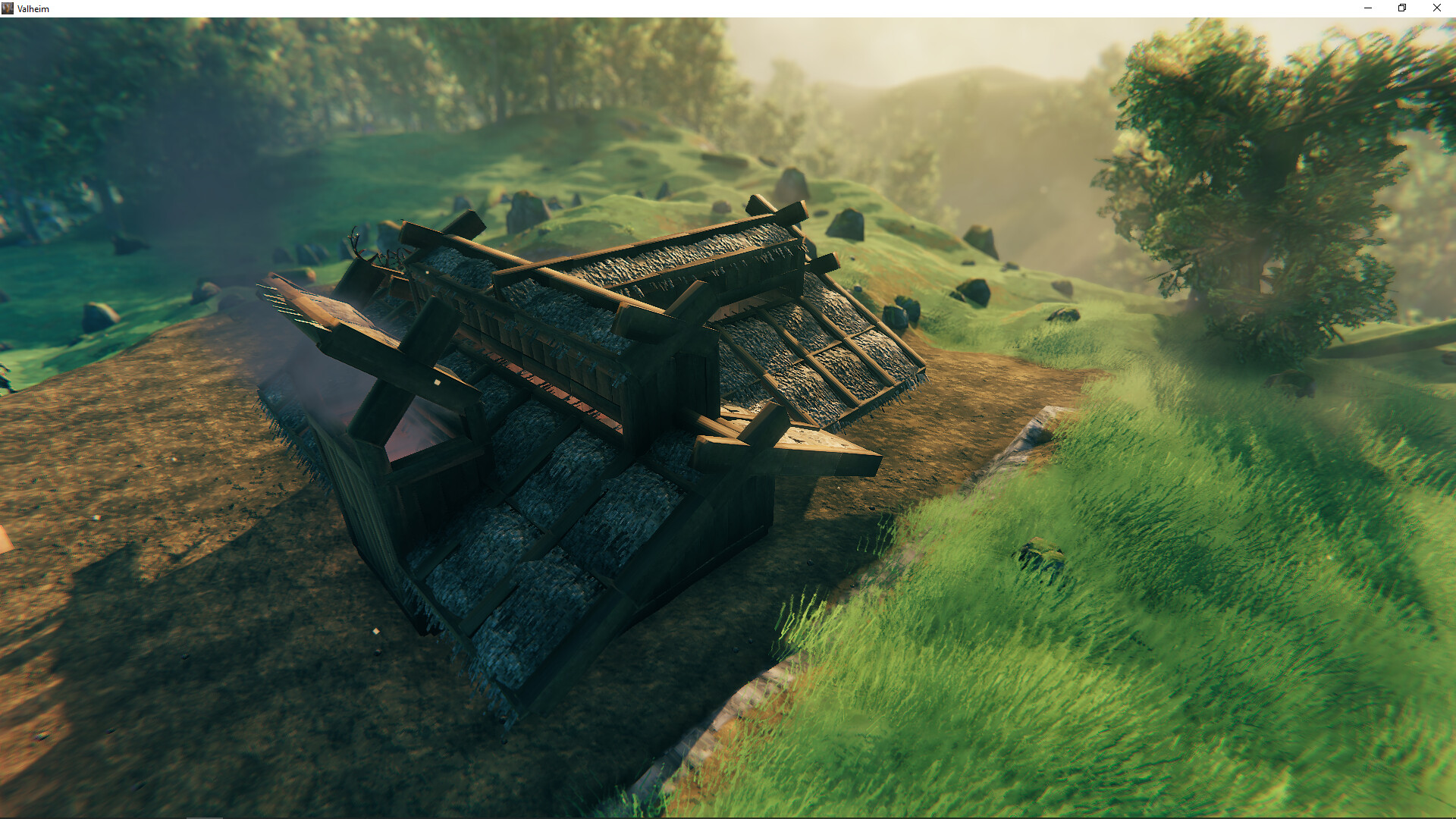 Starter Base For Survival Pre Black Forest Valheim Build