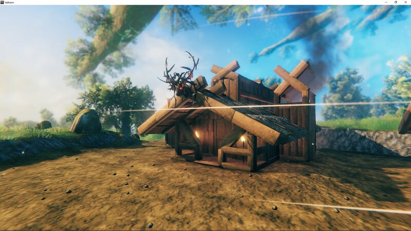 Starter Base For Survival Pre Black Forest Valheim Build