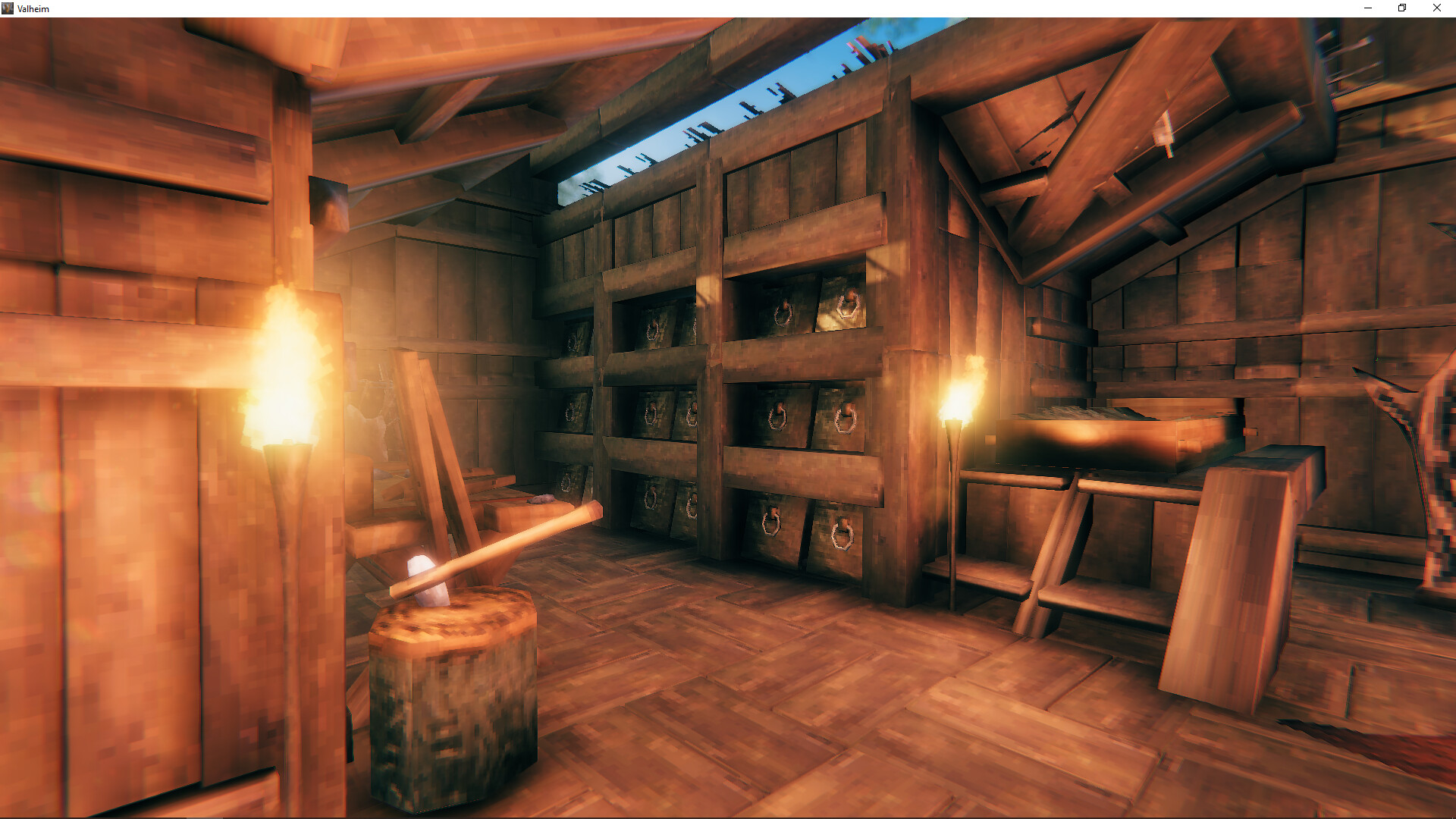 Starter Base For Survival Pre Black Forest Valheim Build