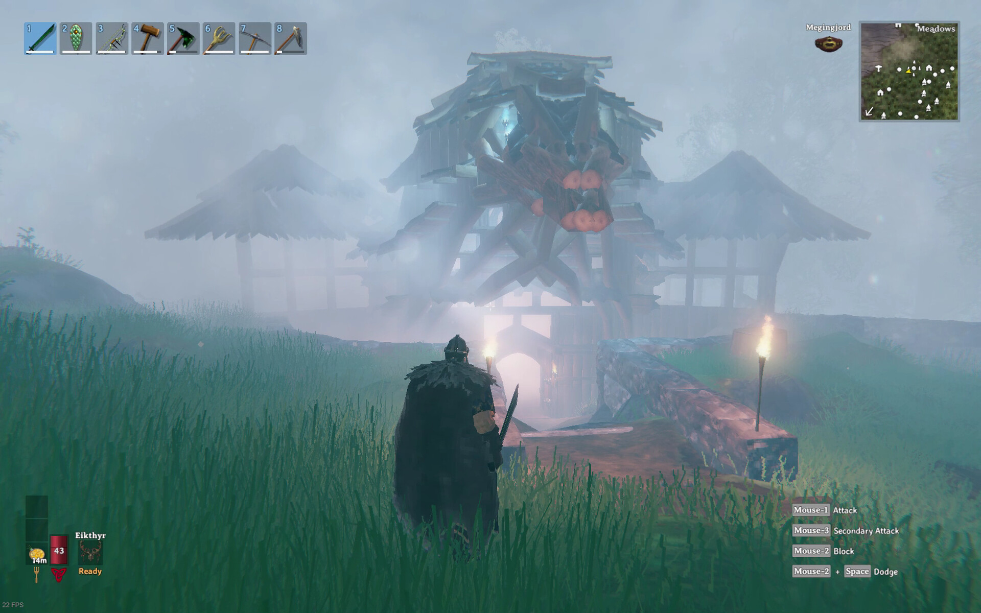 Hug Inn Valheim Build