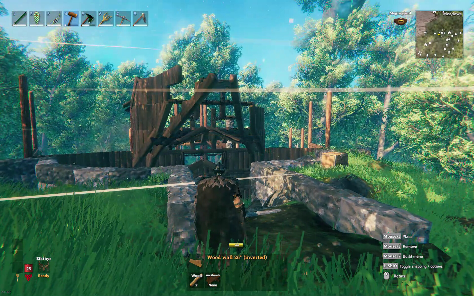 Hug Inn Valheim Build