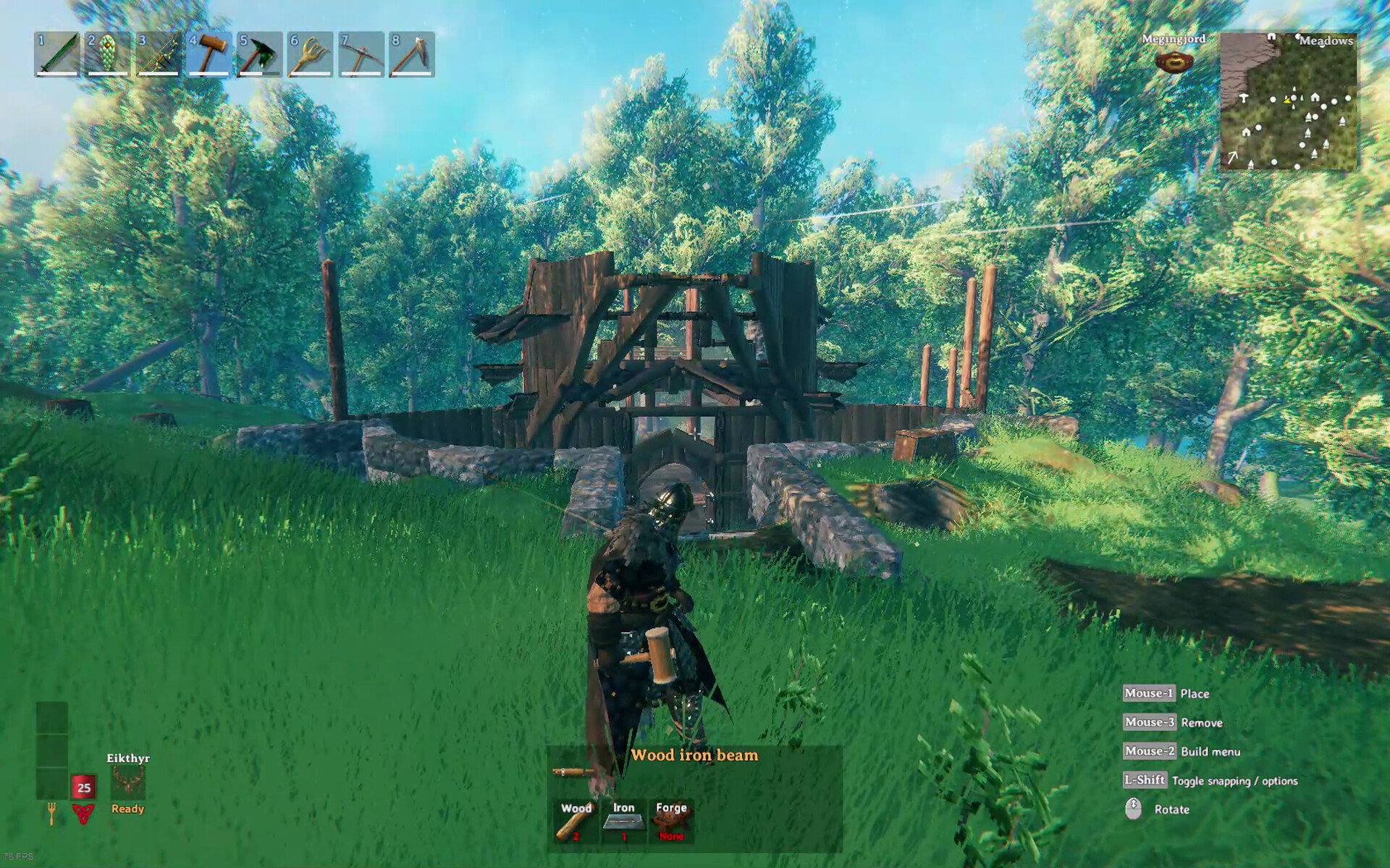 Hug Inn Valheim Build